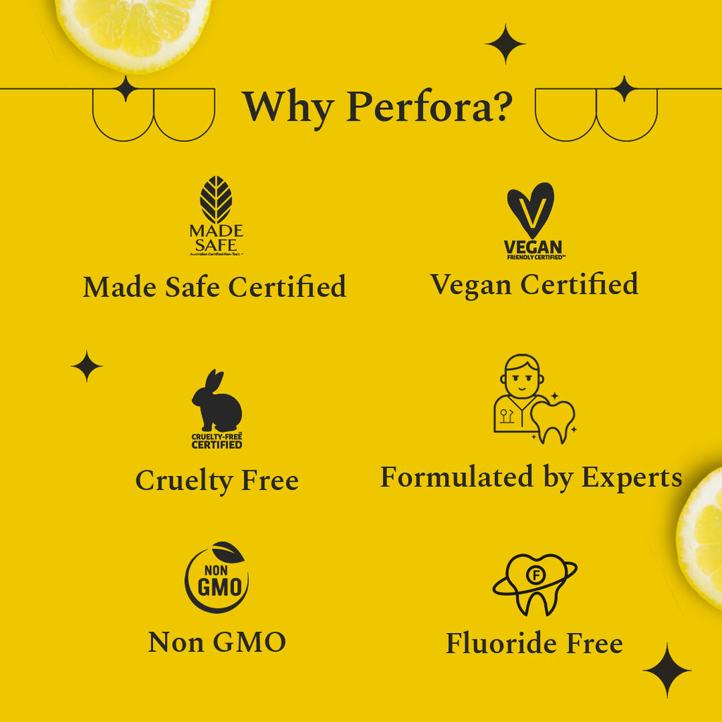 Buy Perfora's Awake Lemon Mint Toothpaste For Fresh Breath Online ...