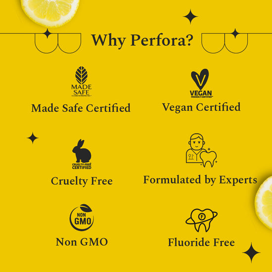 Buy Perfora's Awake Lemon Mint Toothpaste For Fresh Breath Online ...